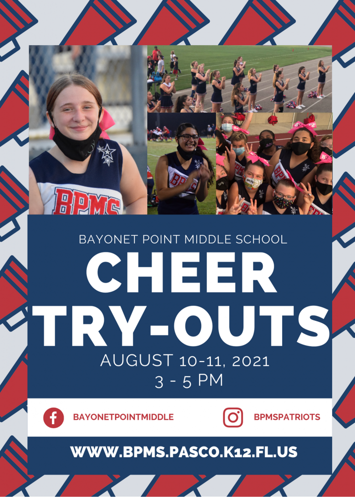 Cheerleading | Bayonet Point Middle School