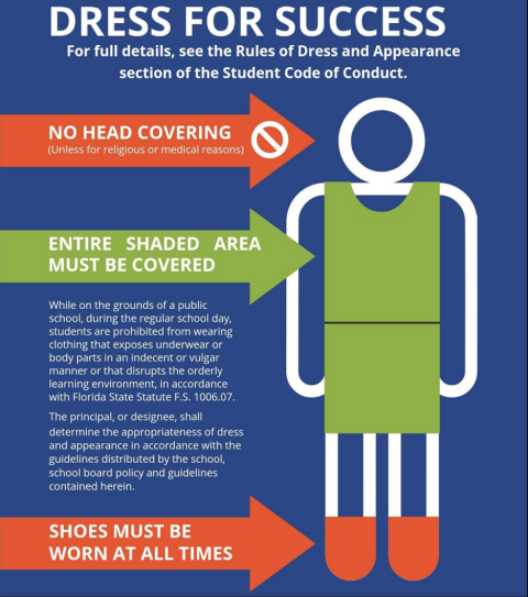 2024 – 2025 Dress Code | Bayonet Point Middle School