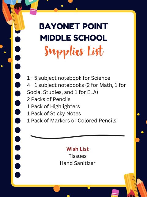 Parent Information Hub | Bayonet Point Middle School